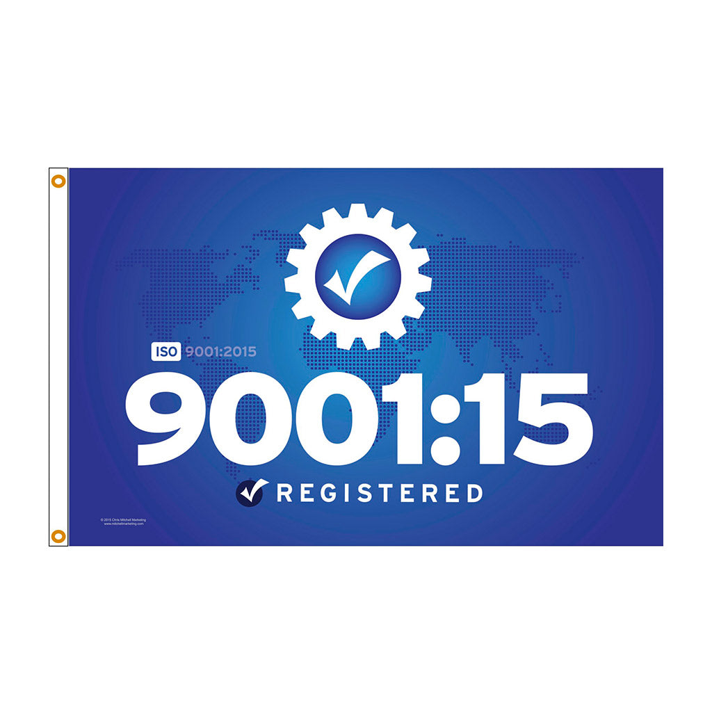 ISO/QS Flags | 9001:08 | 9001:15 | ISO Certification Flags