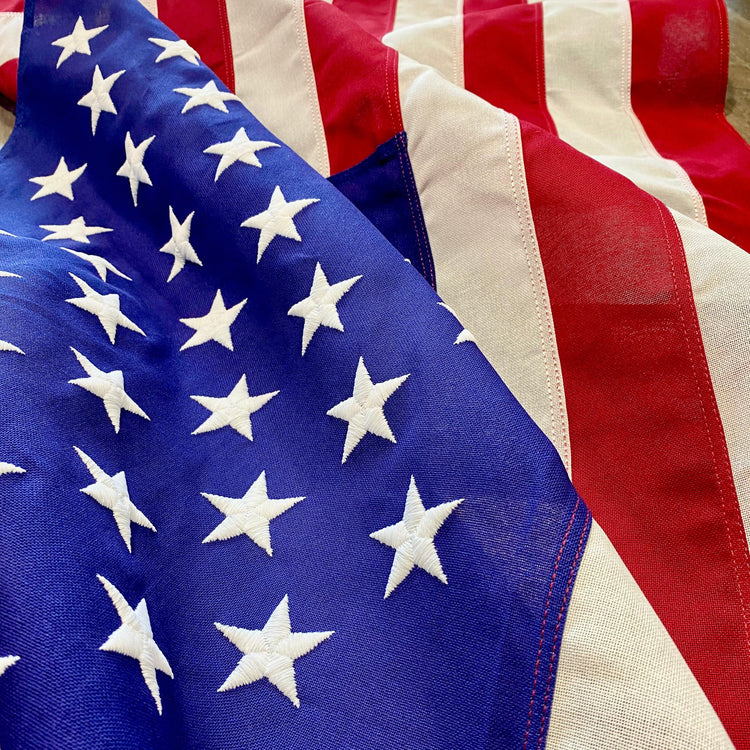 5' x 9-1/2' U.S. Cotton Casket Flag | Interment Flag | Fly Me Flag