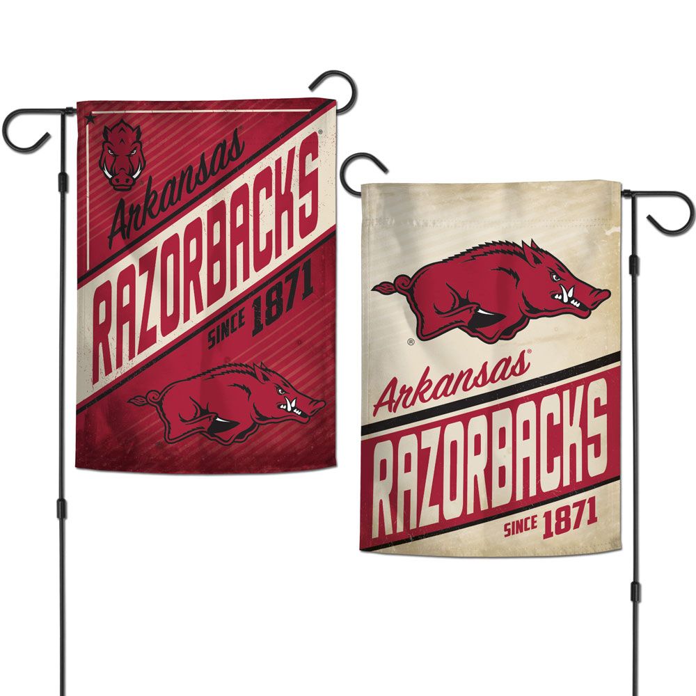 Arkansas Razorbacks Garden Flag | Sports Flags | Fly Me Flag