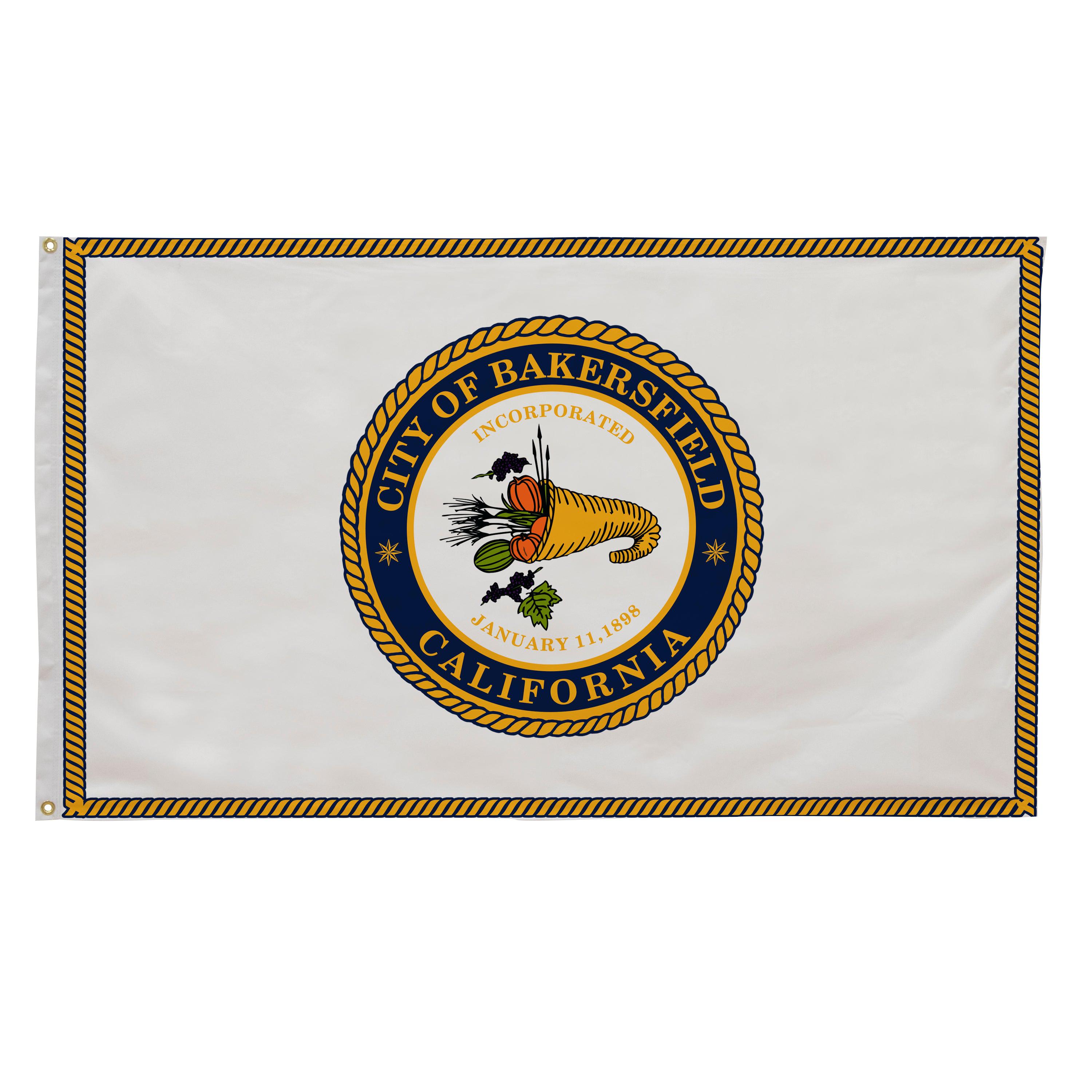 Buy Outdoor City of Bakersfield Flags