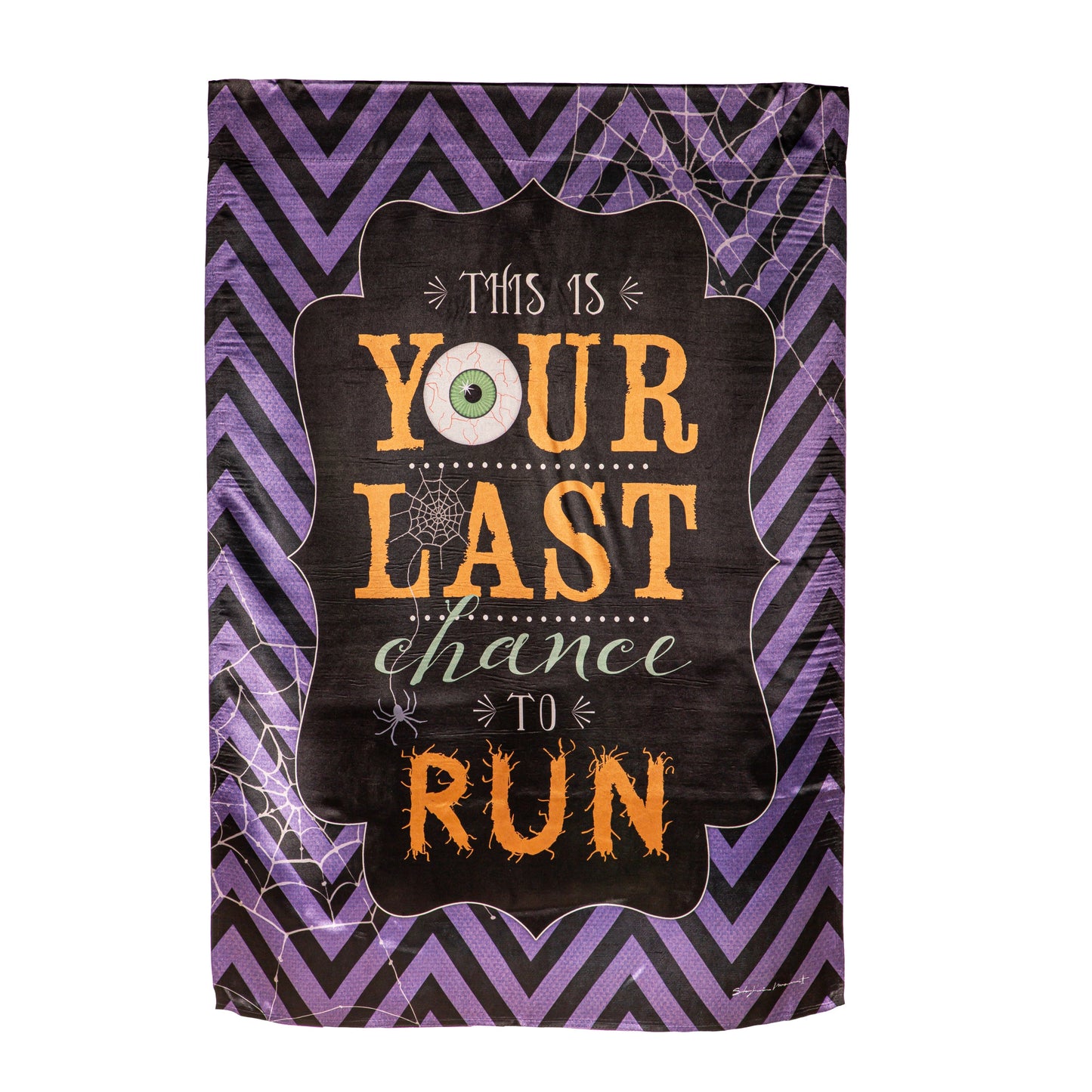 Don't Be Afraid Lustre House Banner | Halloween Flags | Fly Me Flag