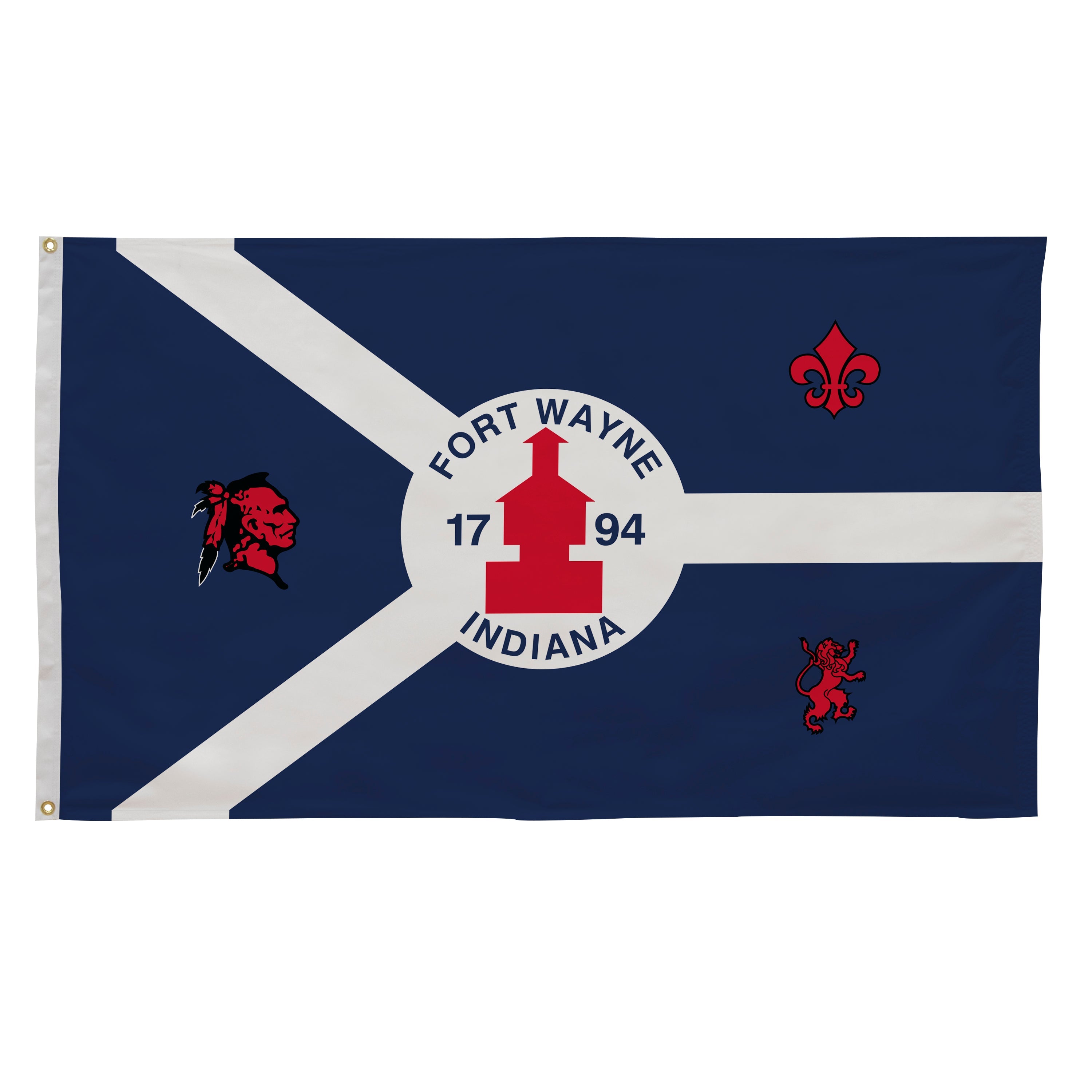 Buy Outdoor City of Fort Wayne Flags