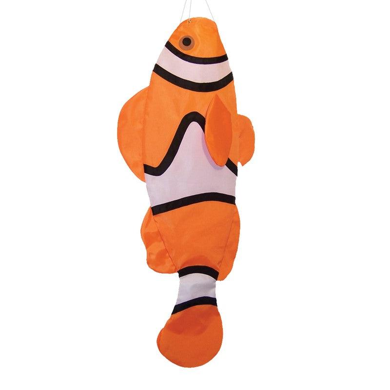 40" Clownfish Windsock | Fish Windsocks | Fly Me Flag