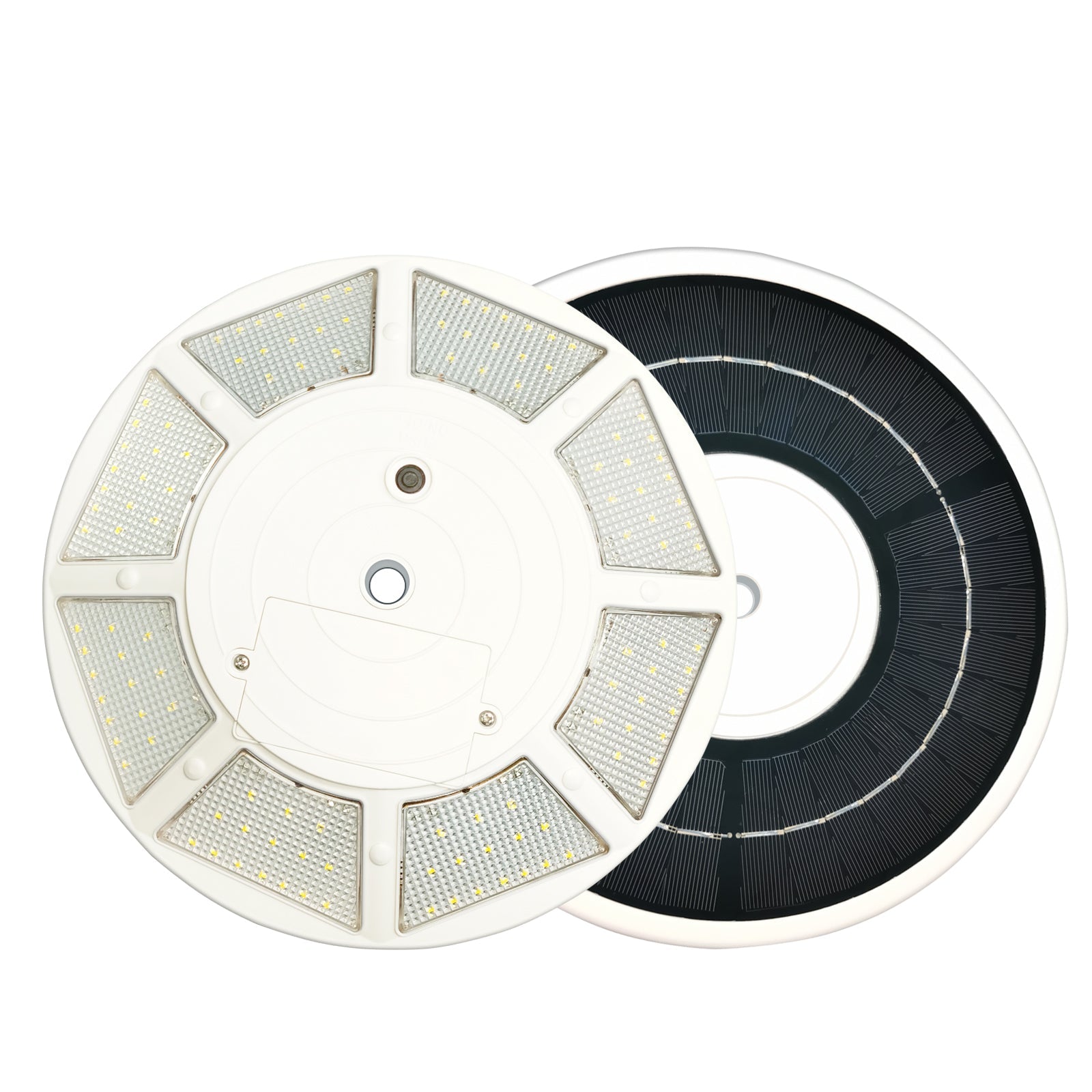 Solar Flagpole Disc Light for In-Ground Flagpoles | Fly Me Flag