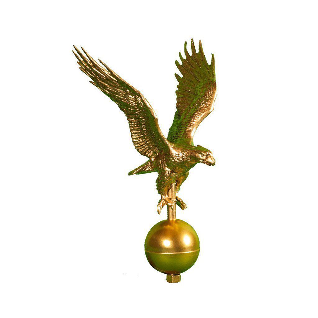 Eagle Ornaments for In-Ground Flagpoles | Made in USA | Fly Me Flag