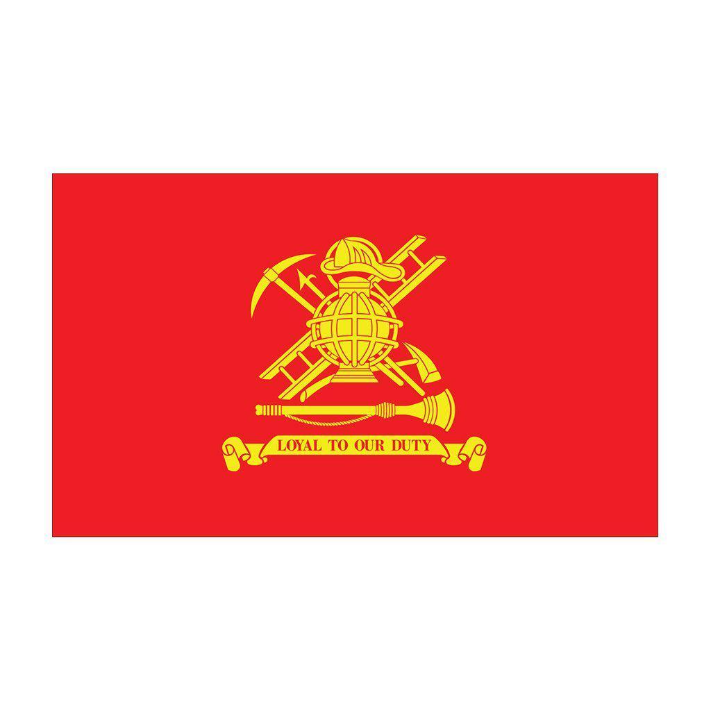 Buy Outdoor Firemen Flag | Loyal To Our Duty | Firefighter Flags