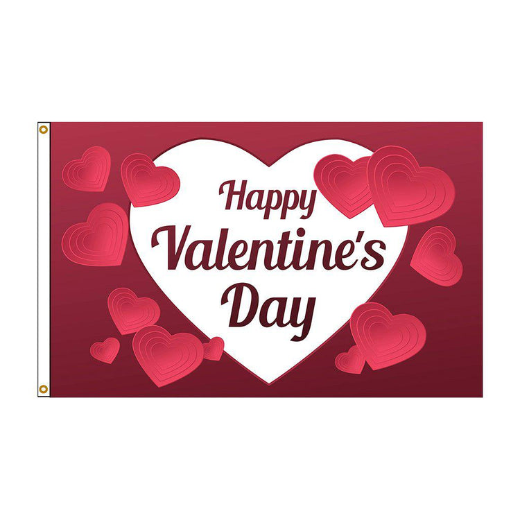 Valentine's Day 3' x 5' Flag | Holiday Flags & Banners | Fly Me Flag
