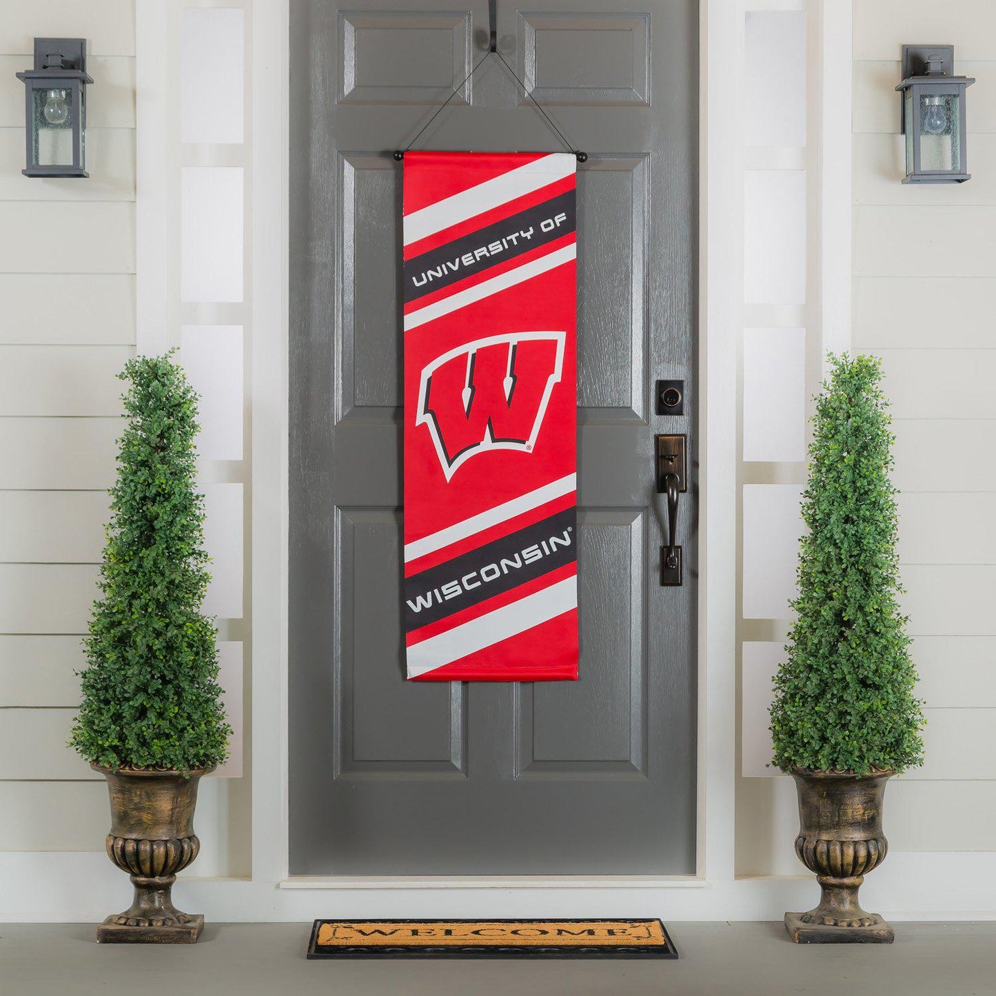 Wisconsin Badgers Dowel Banner | Sports Flags & Banners | Fly Me Flag