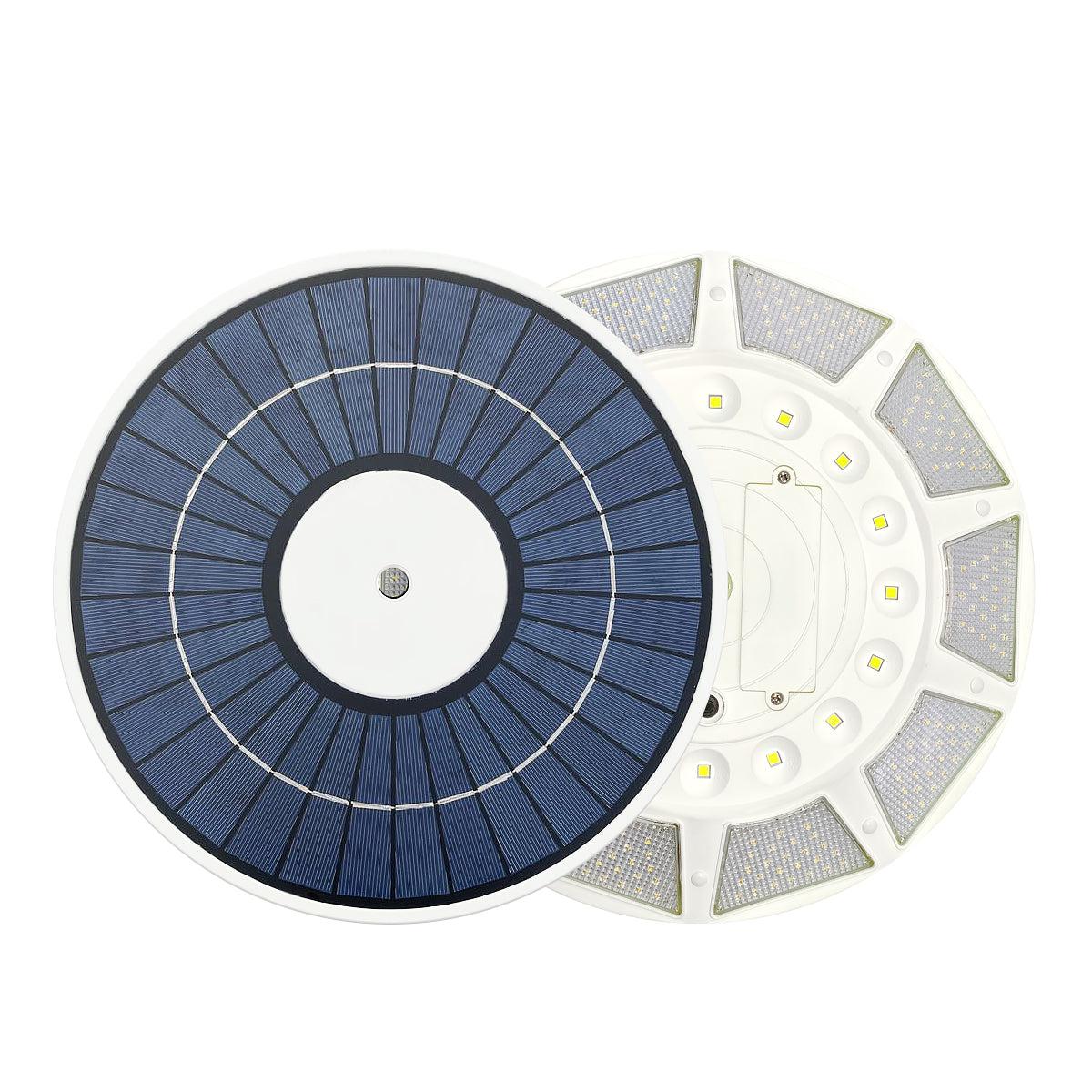XL Solar Flagpole Disc Light for In-Ground Flagpoles | Fly Me Flag